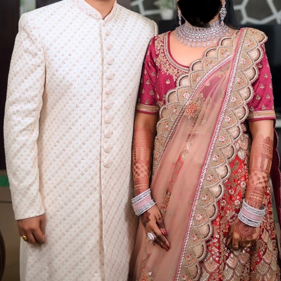 Sherwanis | Mens Kurta Pajama Shervani Set Indian Party Wear ...